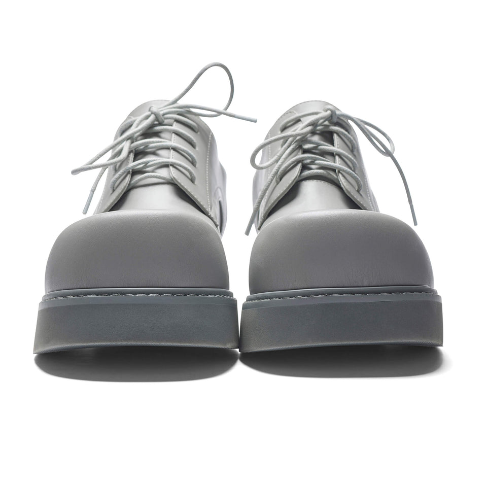 400% Oversized Derby Shoes - Grey – KOI footwear
