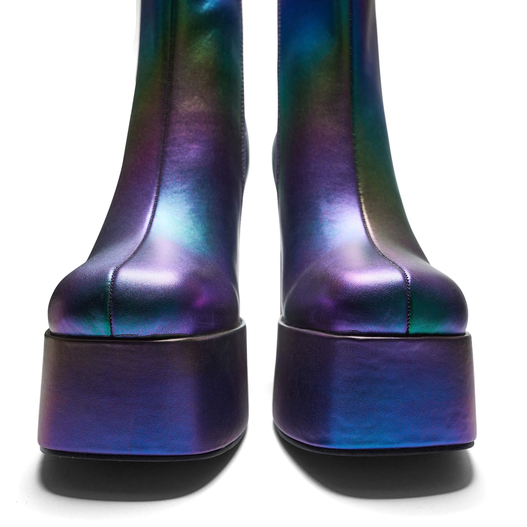 A Toiled Atmosphere Platform Boots - Neptune – KOI footwear