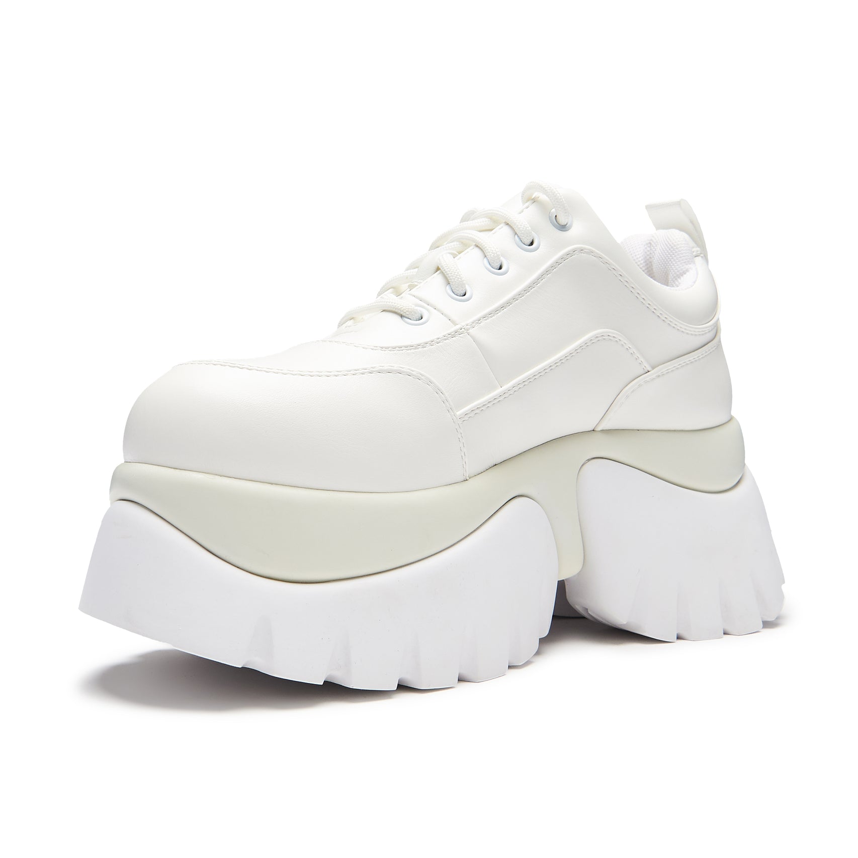 Chronicles Monster Platform Trainers - White – KOI footwear