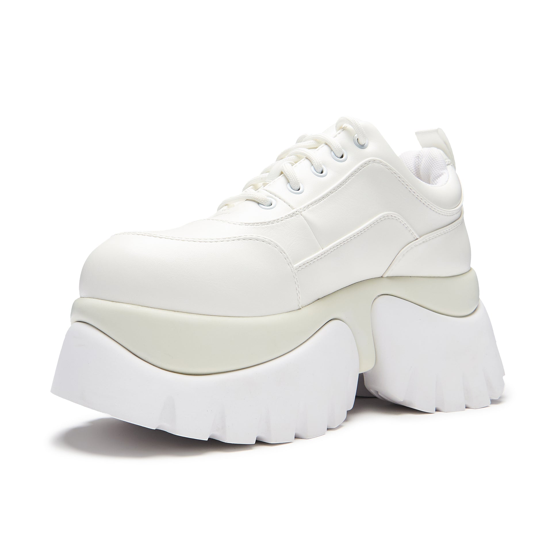 Chronicles Monster Platform Trainers - White – KOI footwear