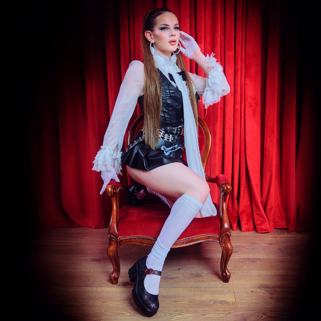 Glitter Mary Janes ‘Columbia’s Solo Edition' – KOI footwear