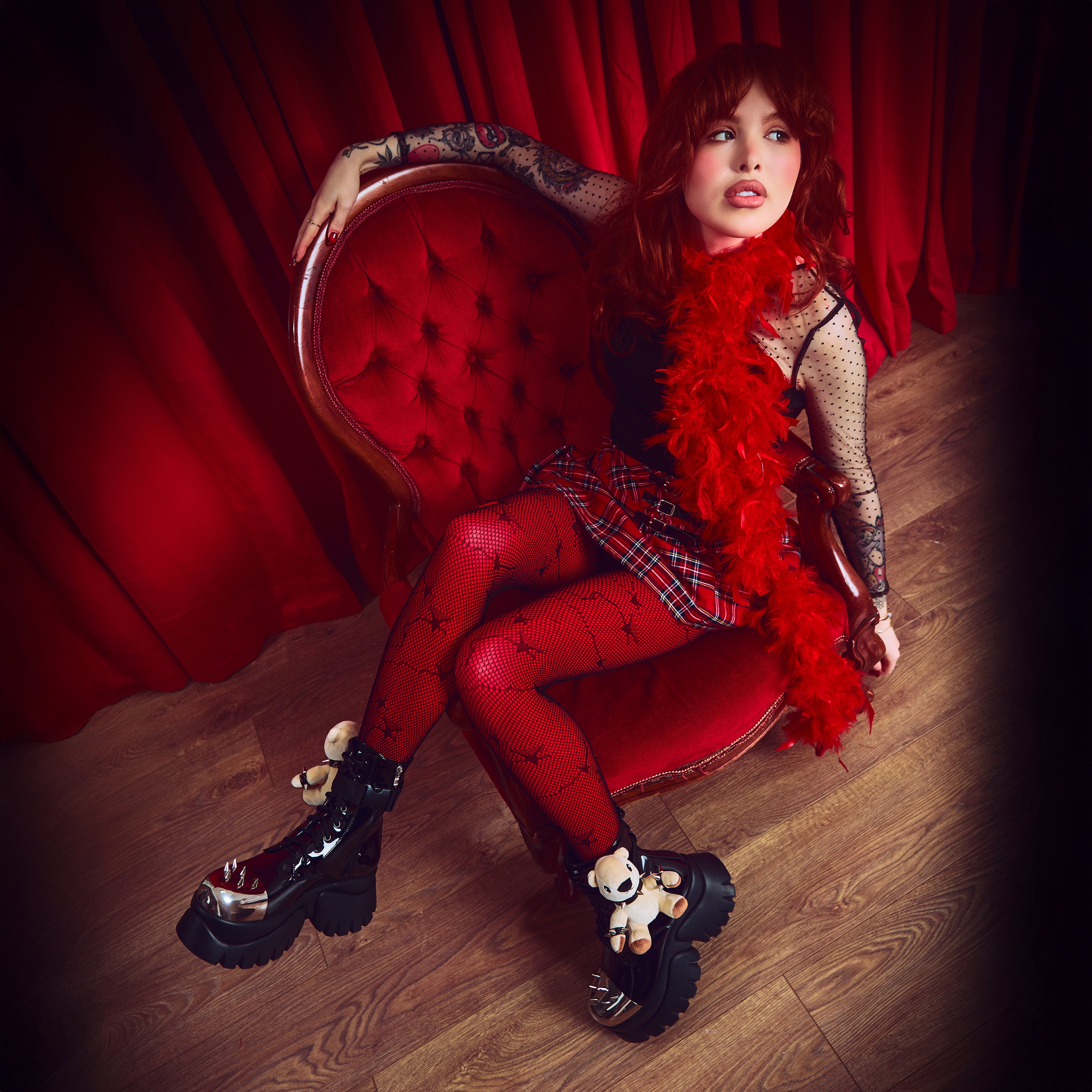 Goth Shoes, Platform Boots & Chunky Emo Boots - KOI footwear