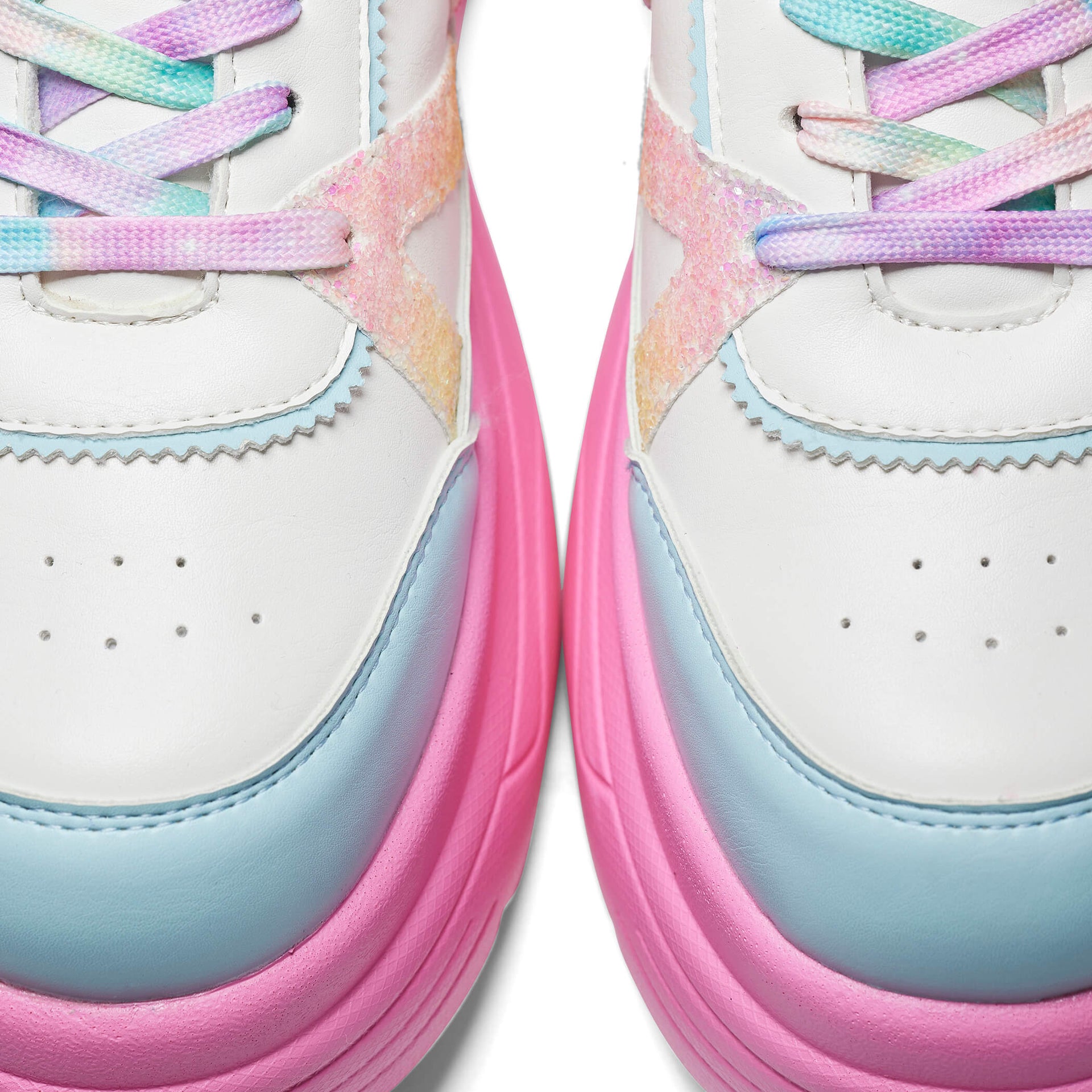 Gummy Glow Worm Chunky Trainers - Multi – KOI footwear