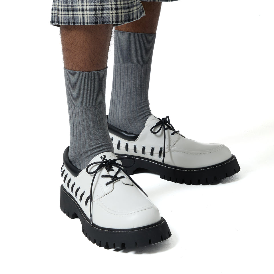 Tenar Men's Boat Shoes - Cream – KOI footwear