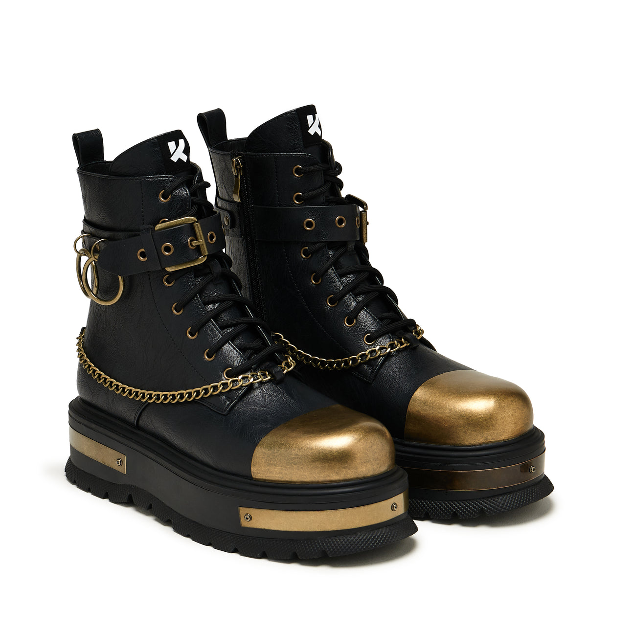 Vintage Borin Men's Platform Boots - Faded Ash – KOI footwear