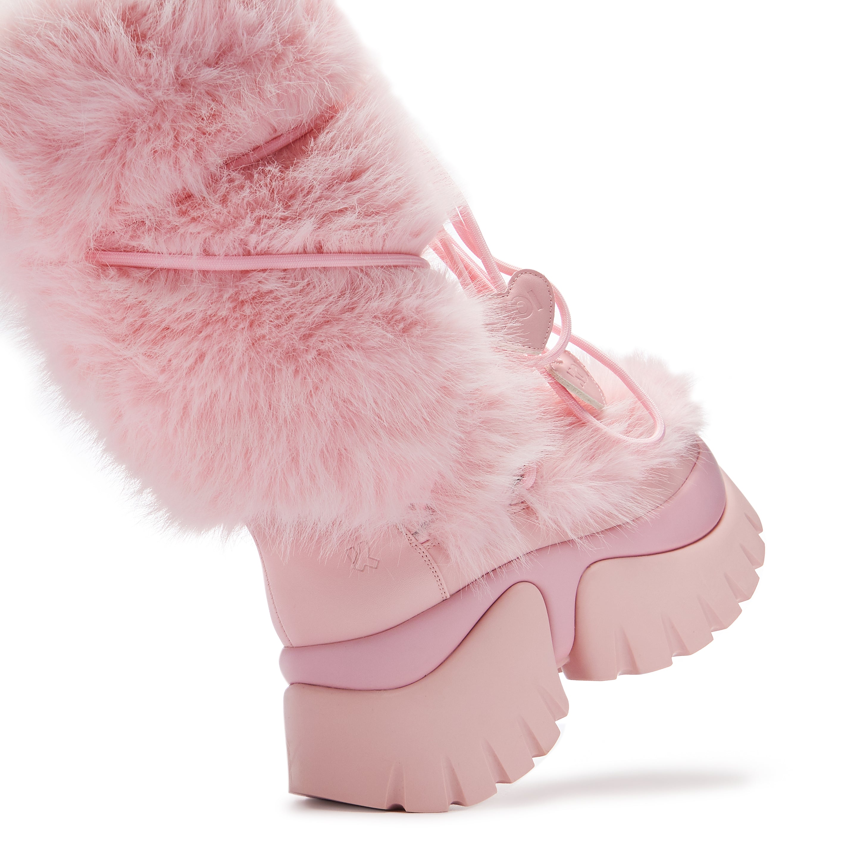 Kawaii Sasquatch Fluffy Snow Boots - Pink – KOI footwear