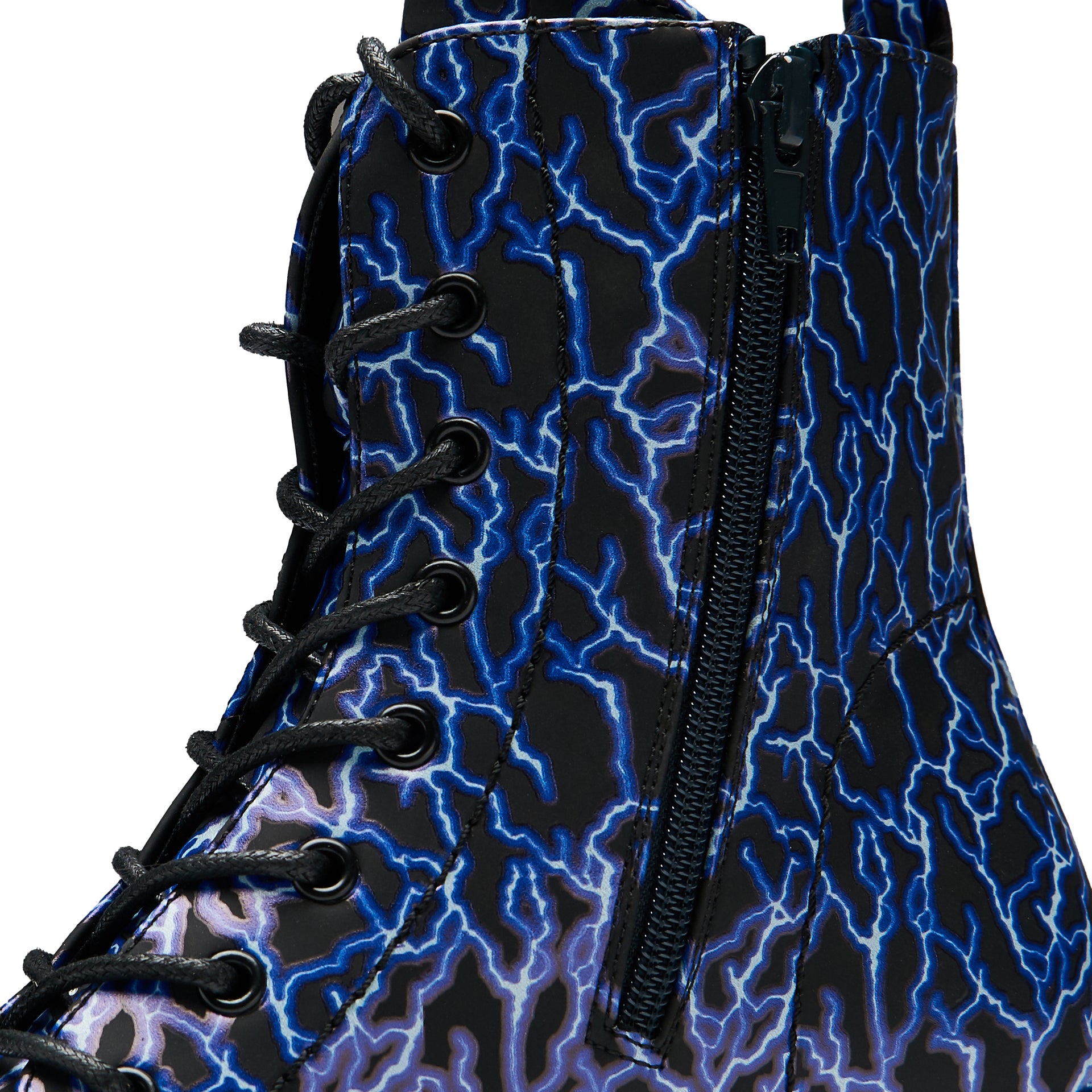 Lightning Skies Military Platform Boots – KOI footwear