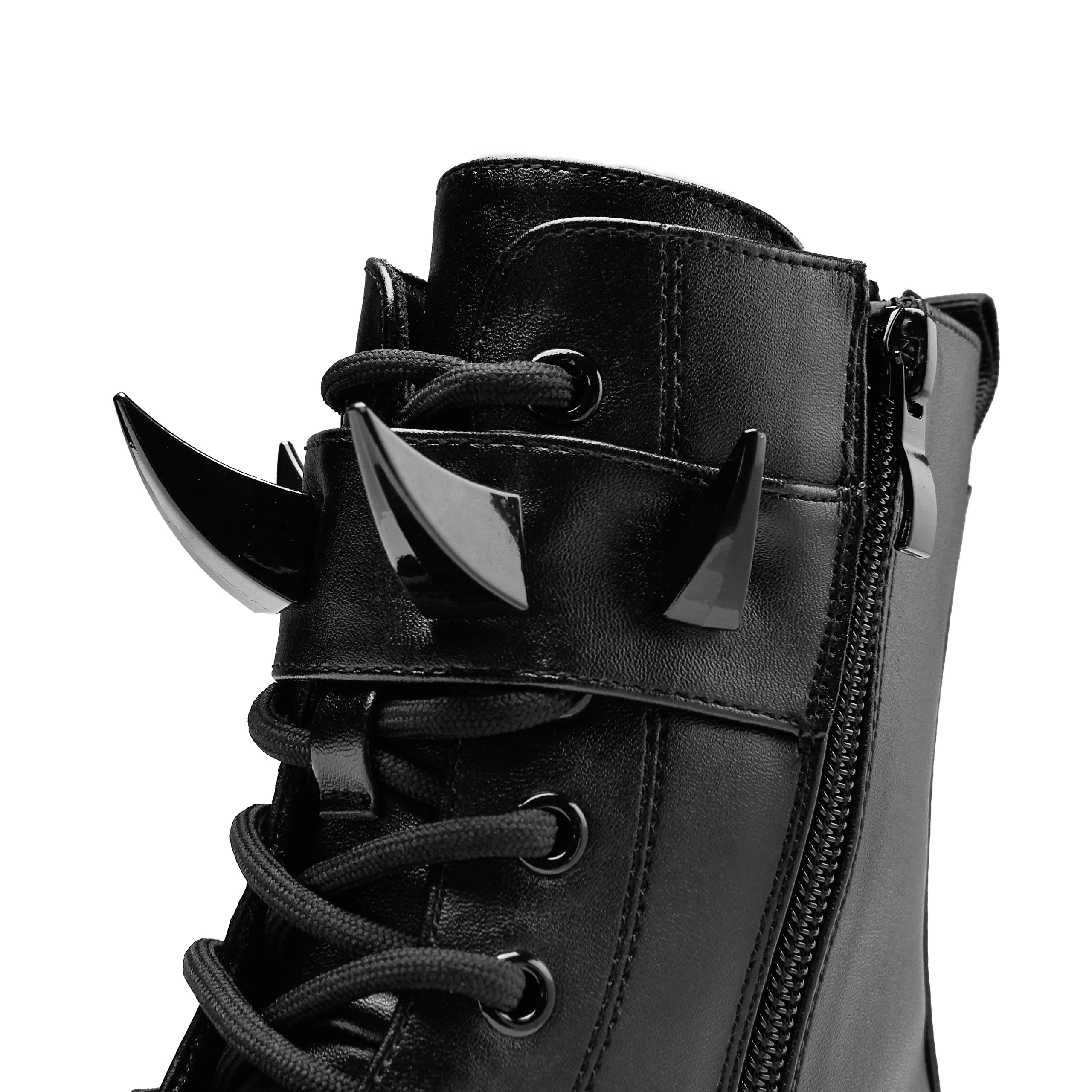 Santoku Trident Spike Platform Boots - Black – KOI footwear
