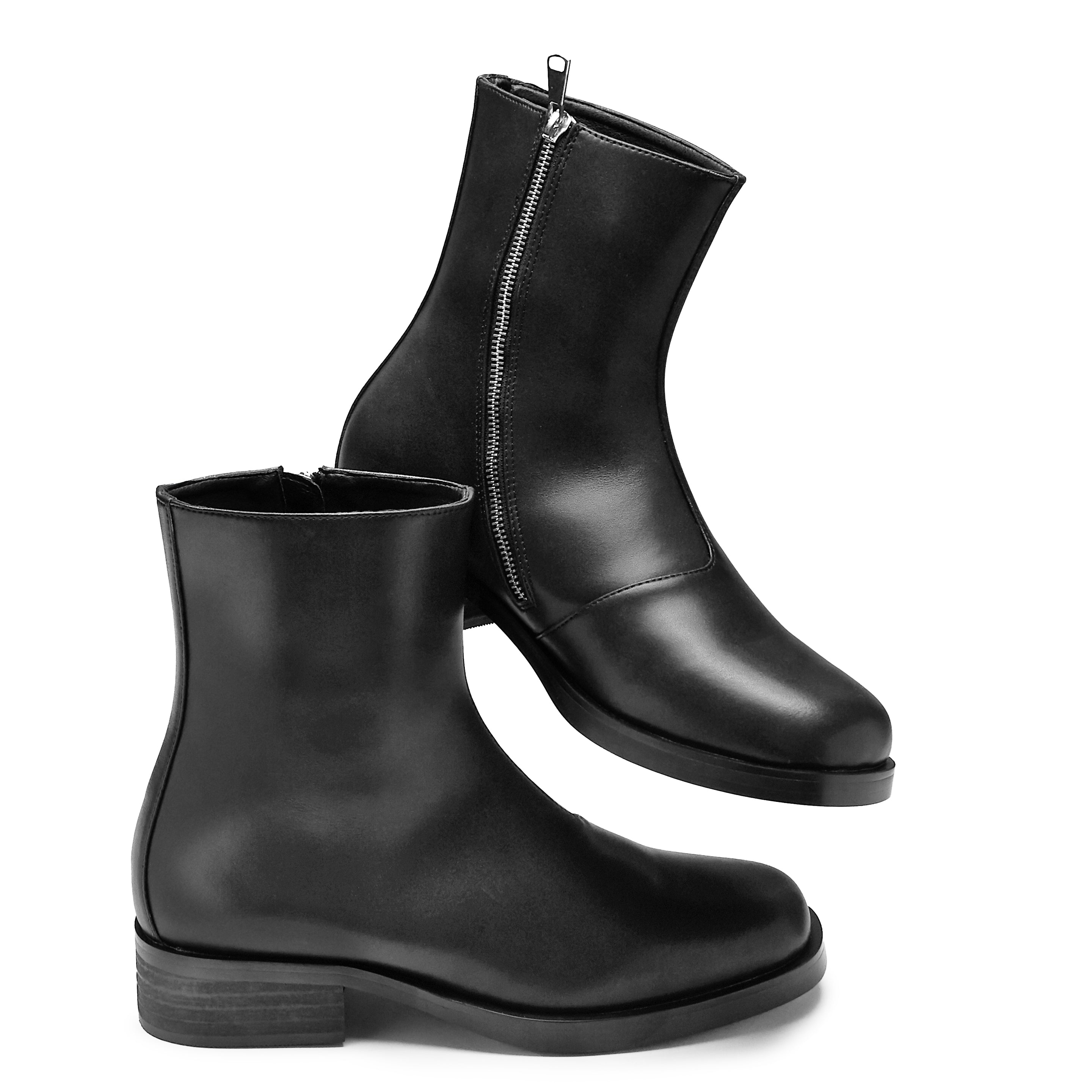 The Warden Men's Classic Smart Boots - Black – KOI footwear