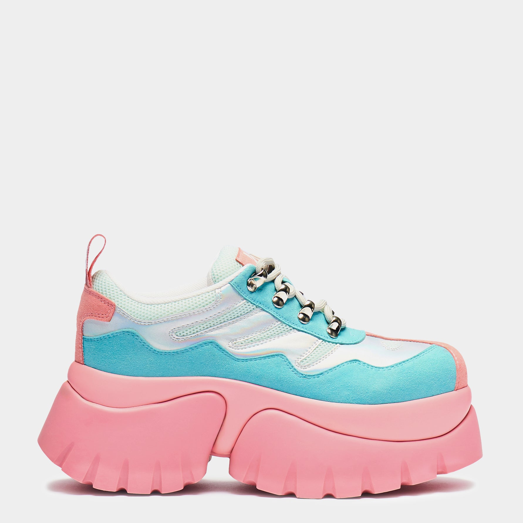 Infinity Zone Chunky Trainers - Pink – KOI footwear