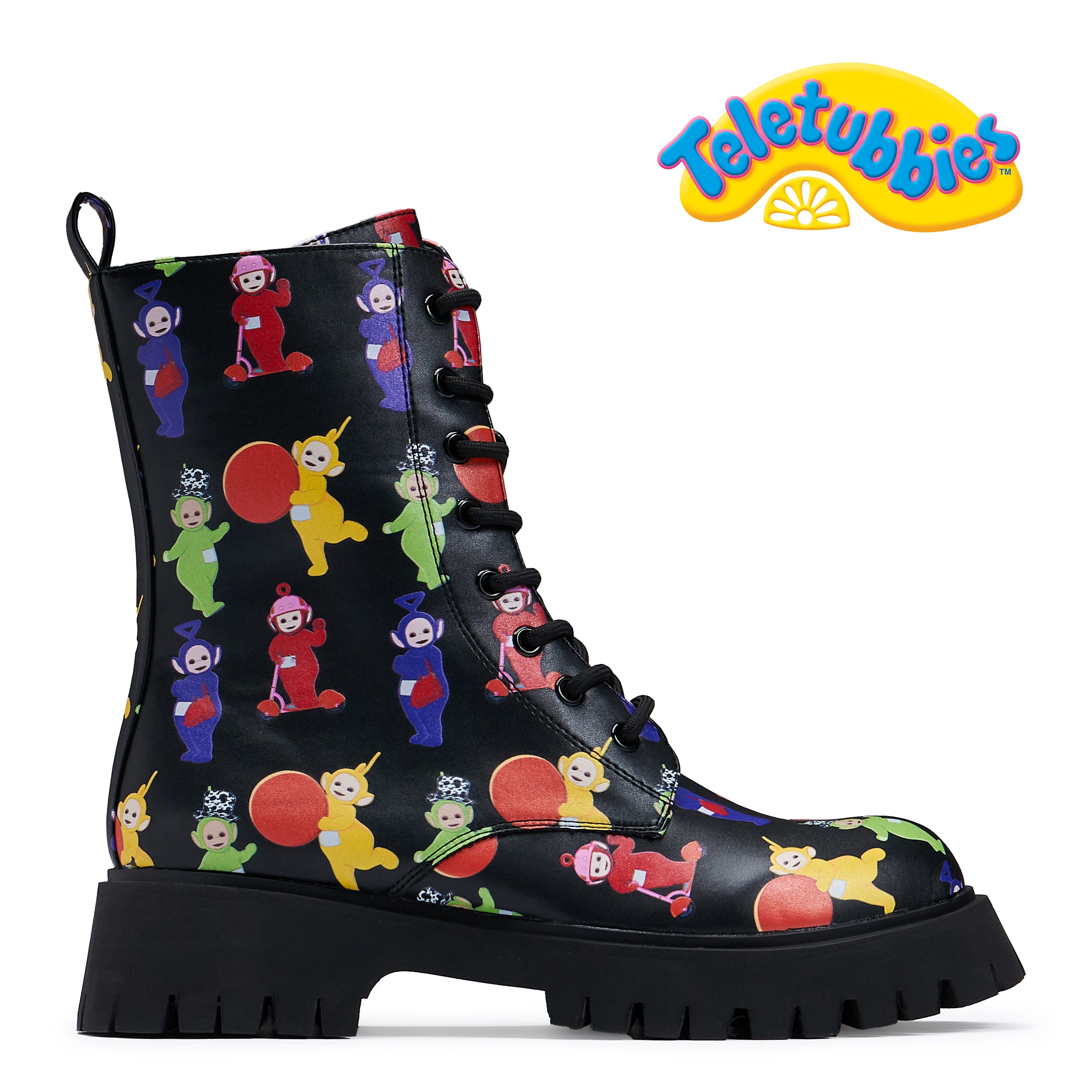 Teletubbies x KOI Collection | Mary Janes, Heeled & Ankle Boots | KOI ...